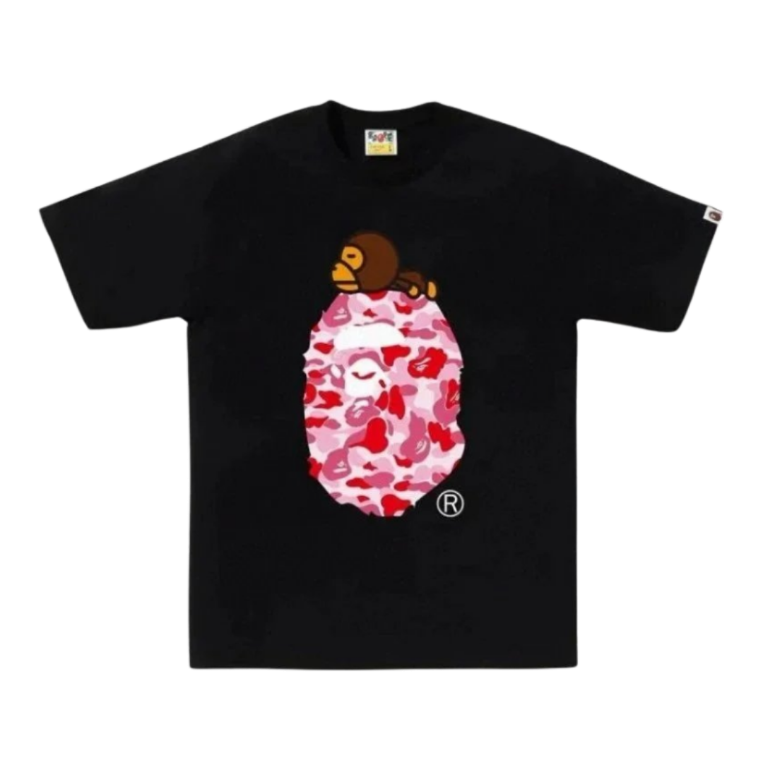 Bape Pink Ape T-Shirt Black – ACBUY SPREADSHEET