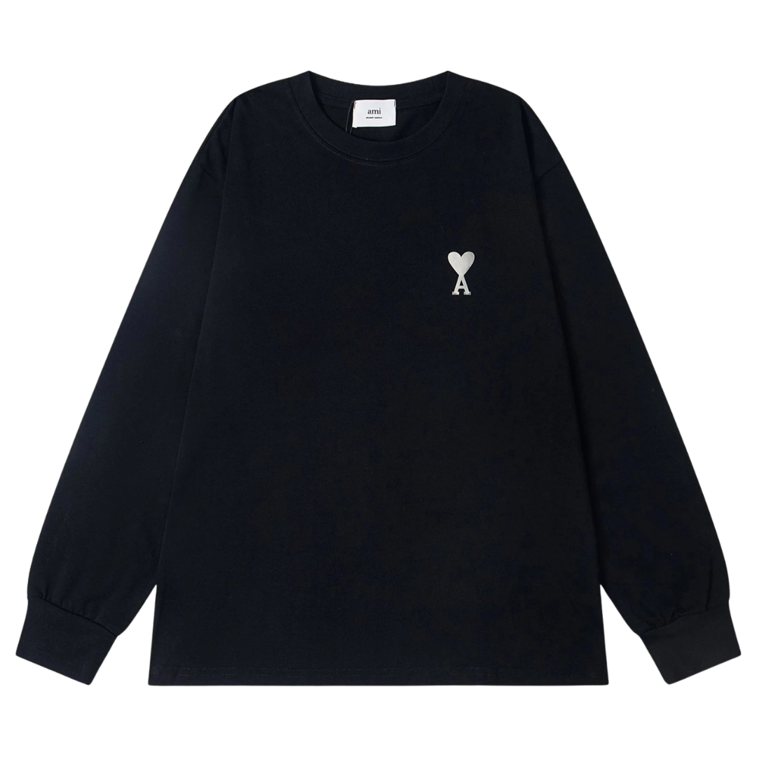 Ami Paris Small Icon Sweater Black – ACBUY SPREADSHEET