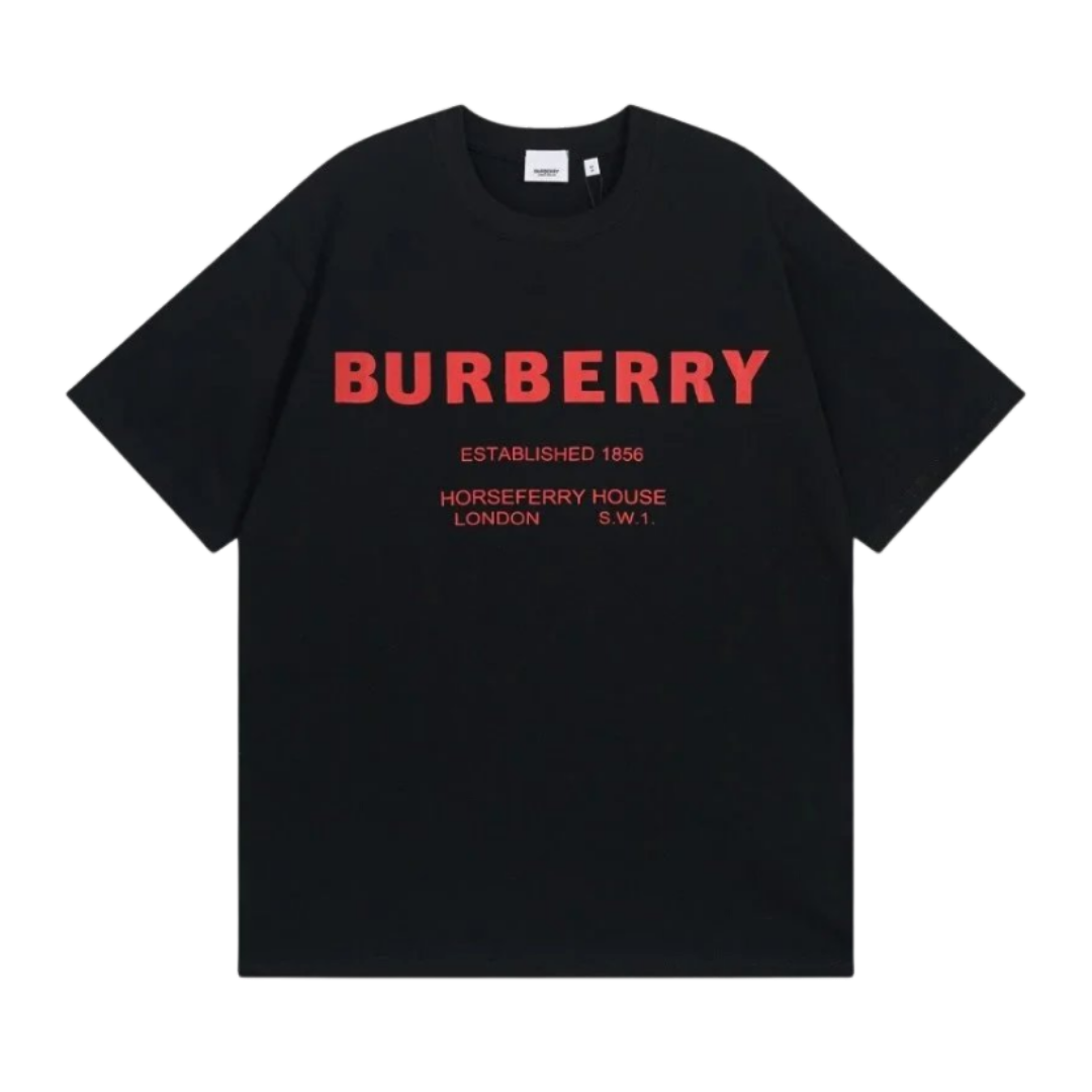 Burberry Horsefire T-Shirt Black & Red – ACBUY SPREADSHEET